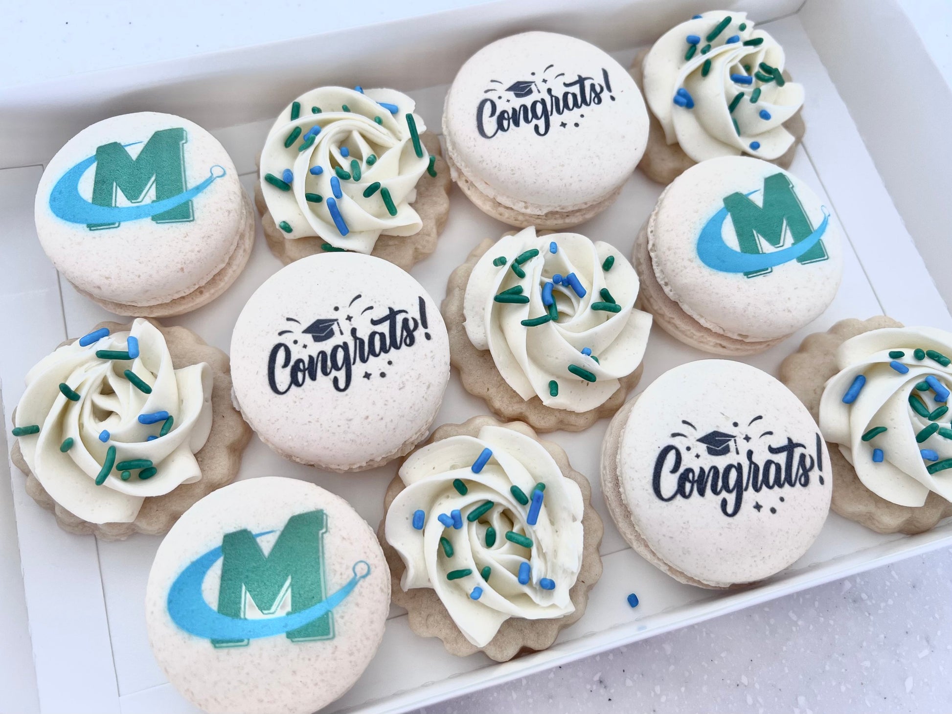 Cookies and Custom Image Macarons Combo Box – Lulu's Sweets Boutique